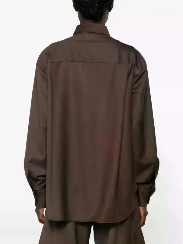 THE FRANKIE SHOP Peri Button-fastening Long-sleeve Shirt