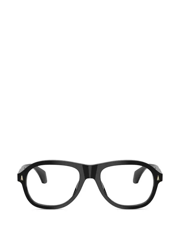 Moncler Shiny Round Frame Eyeglasses