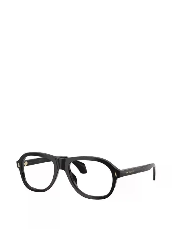 Moncler Shiny Round Frame Eyeglasses