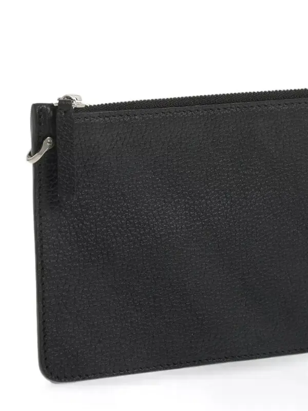 Il Bisonte Grainy Leather Cardholder