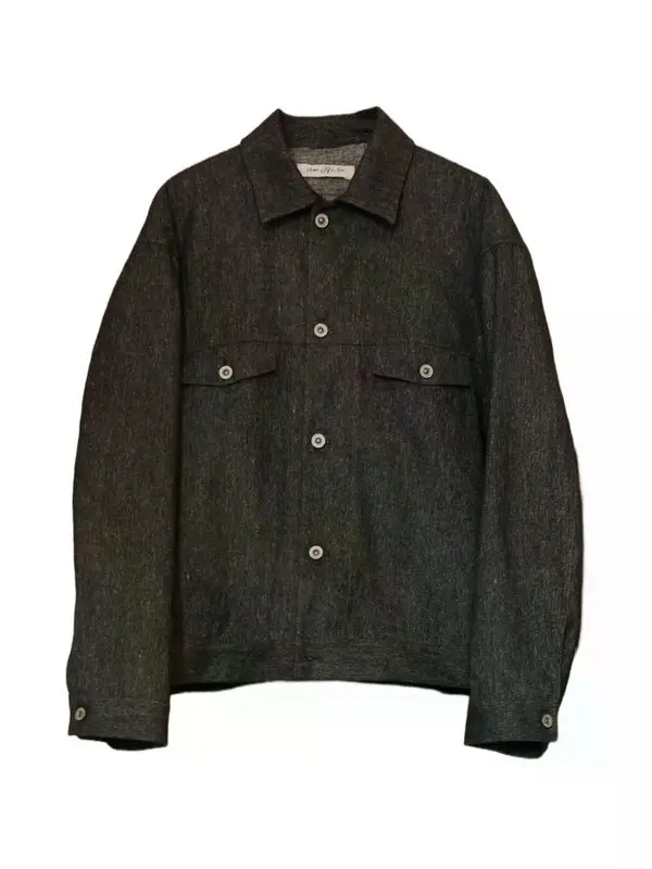 AVIVA JIFEI XUE Button-up Denim Jacket
