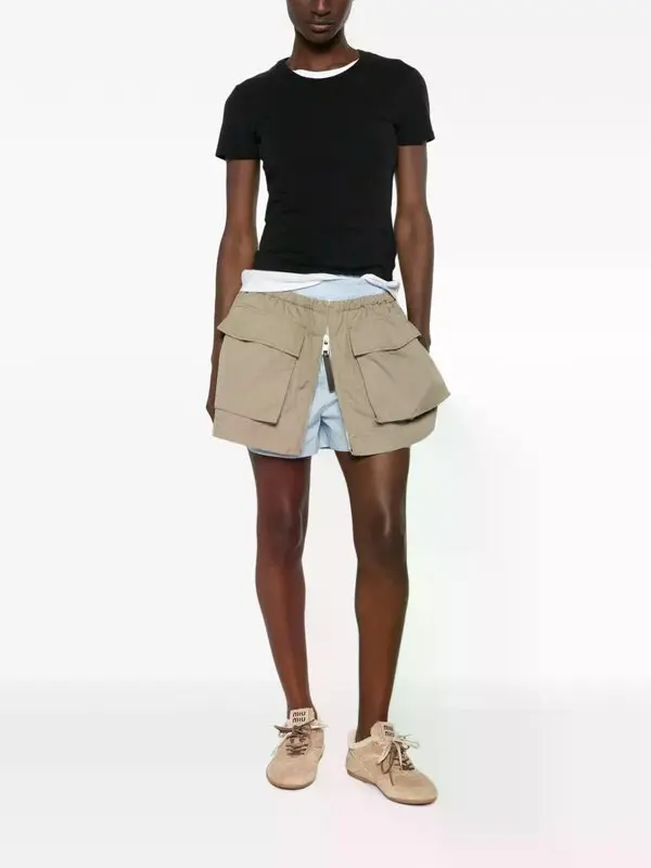 Moschino Logo-patch Pocket Shorts