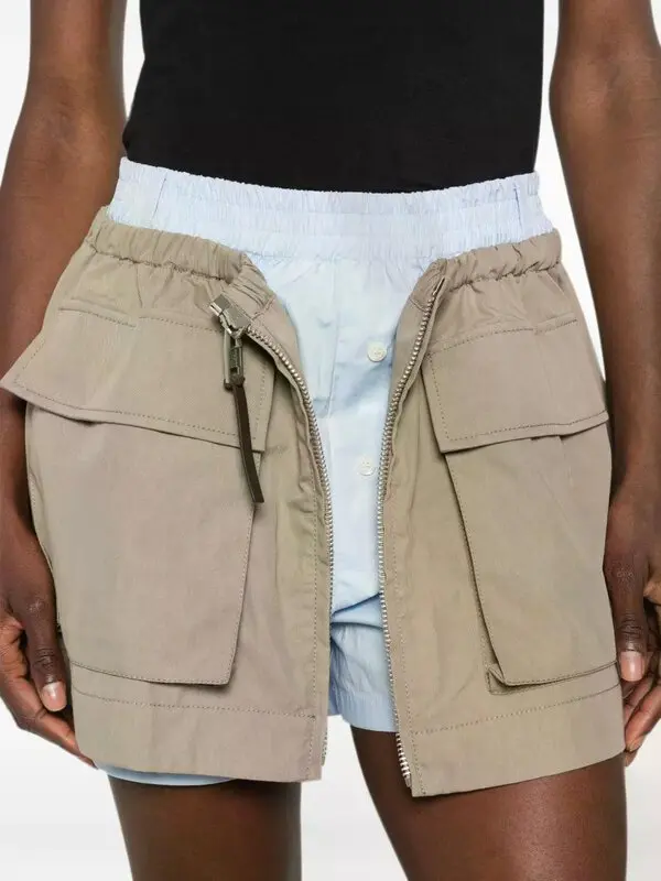Moschino Logo-patch Pocket Shorts