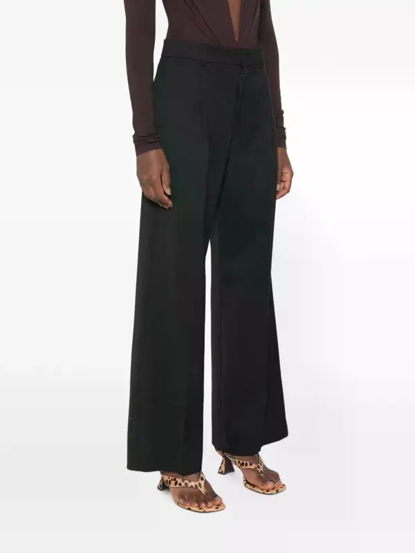 Andamane The Attico Pleated Wide-leg Trousers