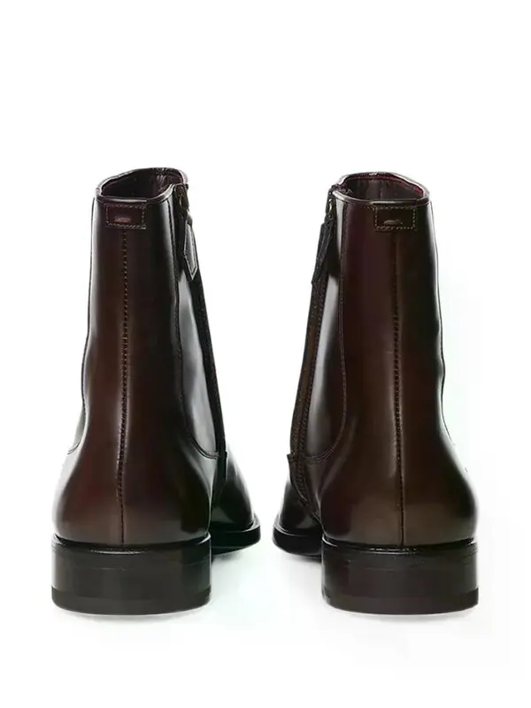 LARDINI Zip-fastening Leather Ankle Boots