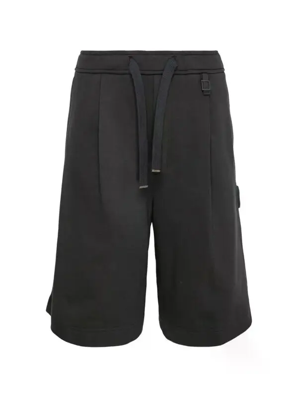 WOOYOUNGMI Pleated Drawstring Shorts