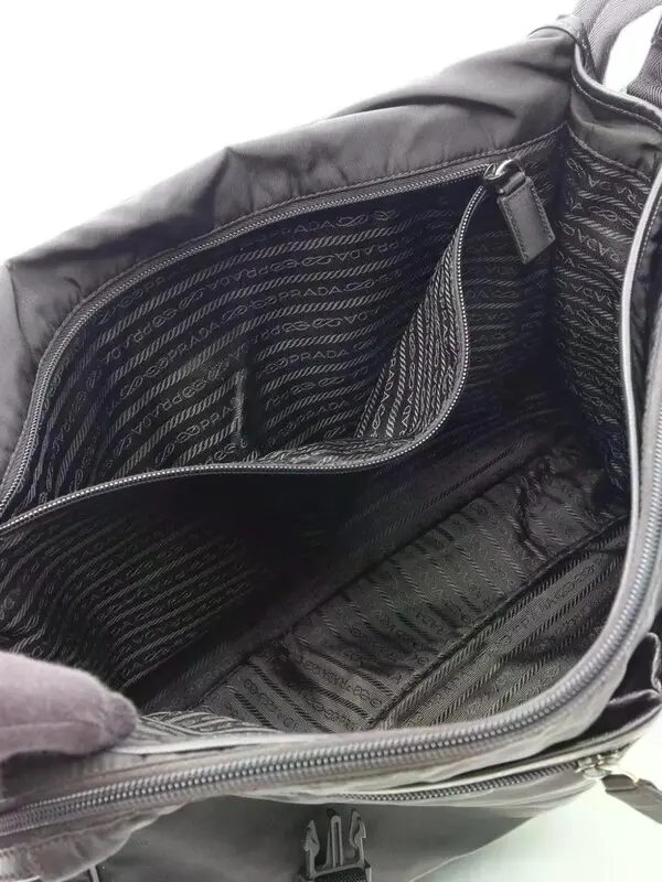 Prada 2000s Saffiano Leather Messenger Bag