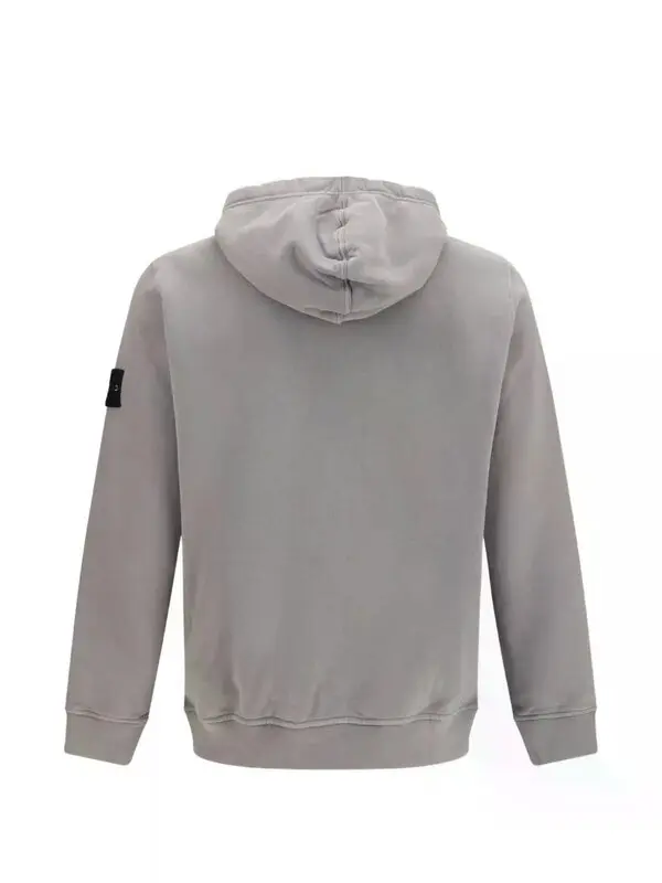 Stone Island Logo-patch Zip-up Hoodie