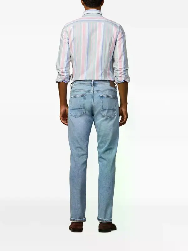 HACKETT LONDON Newburg Light-wash Jeans