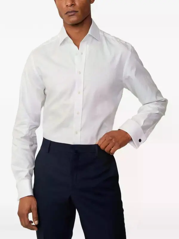HACKETT LONDON Formal Cutaway-collar Oxford Shirt