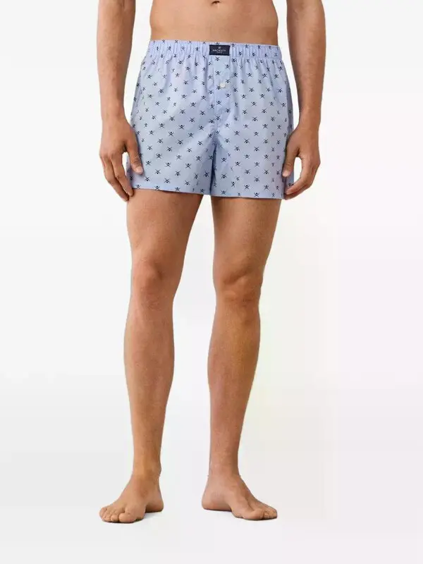 HACKETT LONDON Logo-print Boxer