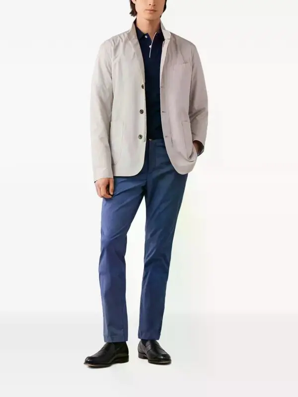 HACKETT LONDON Stand-up Collar Chest Pocket Jacket