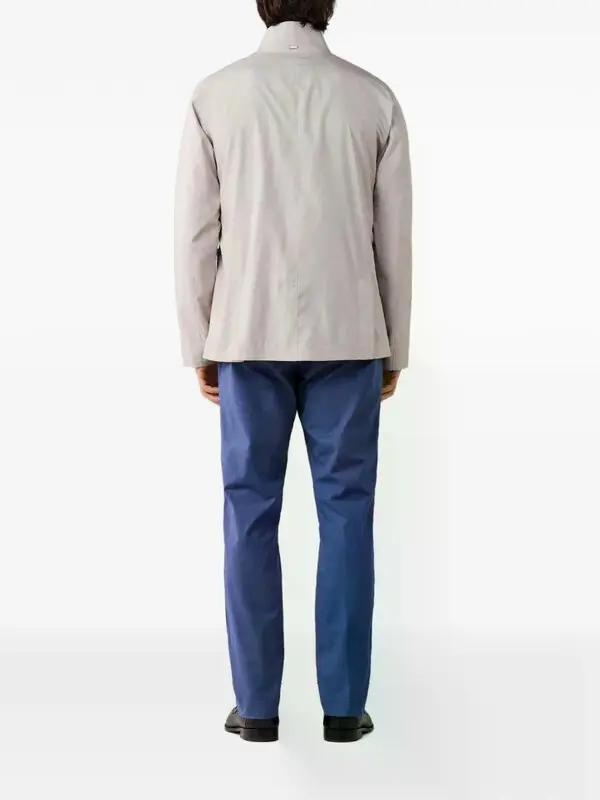 HACKETT LONDON Stand-up Collar Chest Pocket Jacket