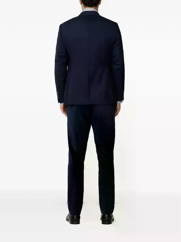 HACKETT LONDON Hopsack-weave Notch-lapel Blazer