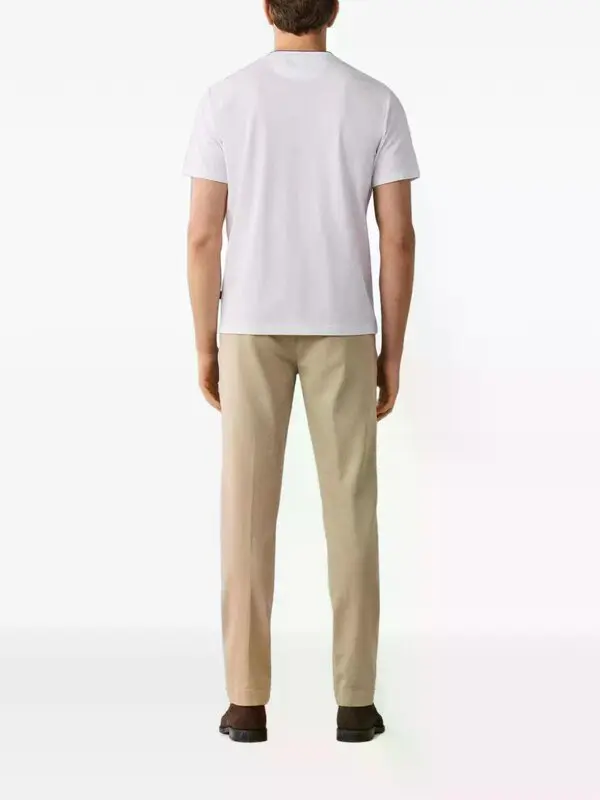 HACKETT LONDON Mercerised Pique-cotton T-shirt