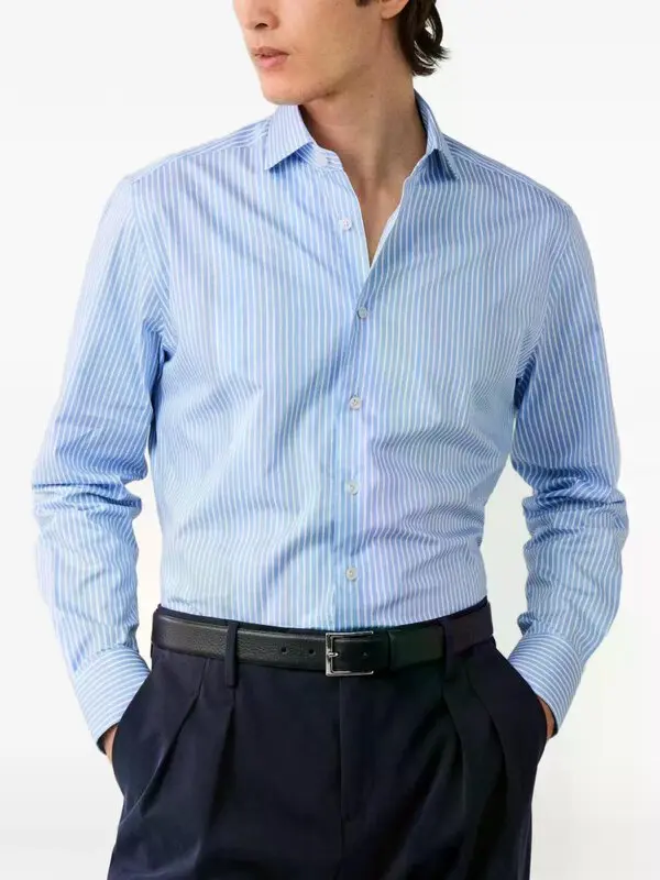 HACKETT LONDON Wide-stripe Shirt