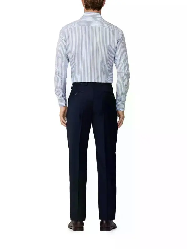 HACKETT LONDON Pressed-crease Tailored Trousers