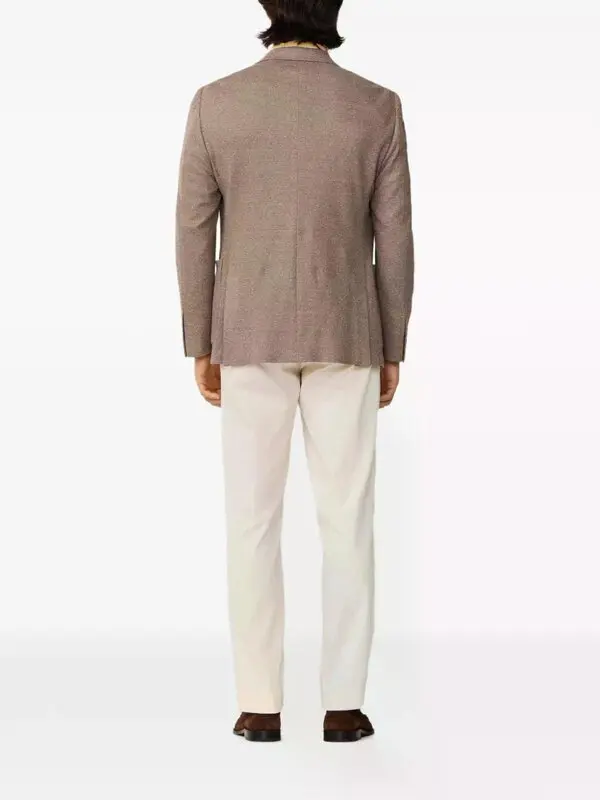 HACKETT LONDON Notch-lapel Single-breasted Blazer