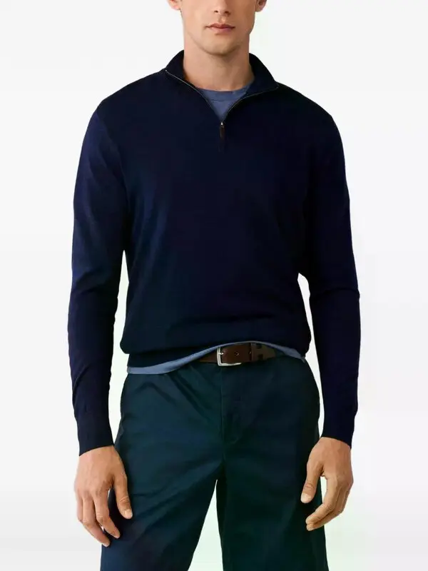 HACKETT LONDON Quarter-zip Sweater