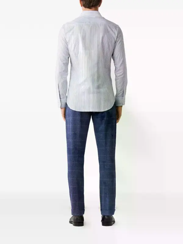 HACKETT LONDON Wide-stripe Cotton Shirt