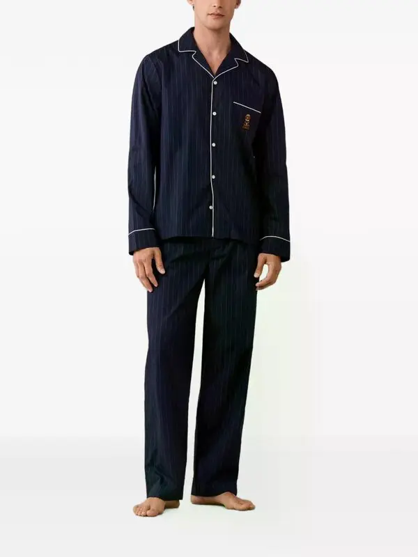 HACKETT LONDON Harry Pinstripe Pajamas