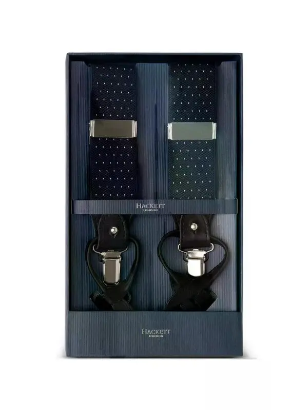 HACKETT LONDON Polka Dot Y-shaped Braces