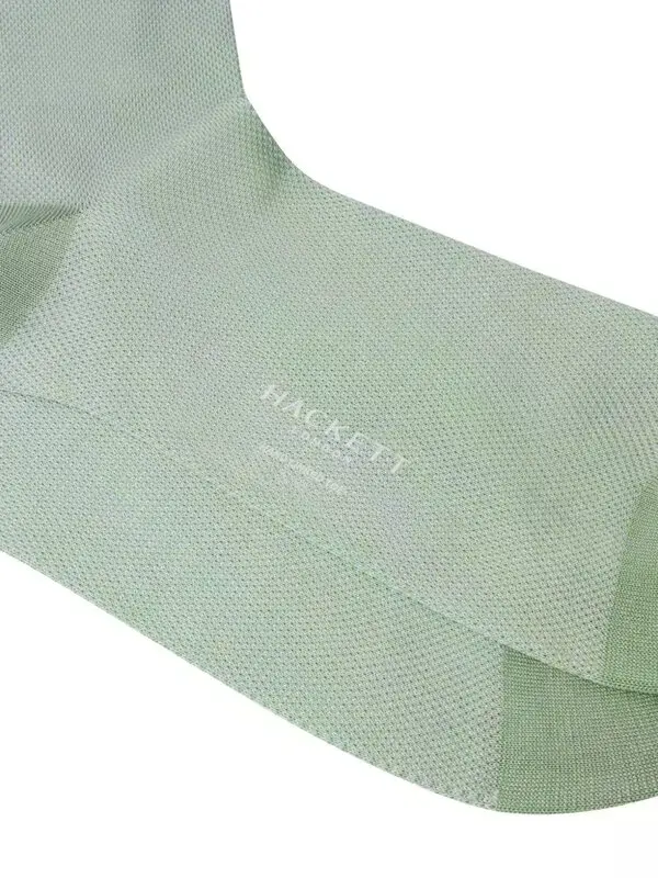 HACKETT LONDON Jacquard-knit Birds-eye Socks