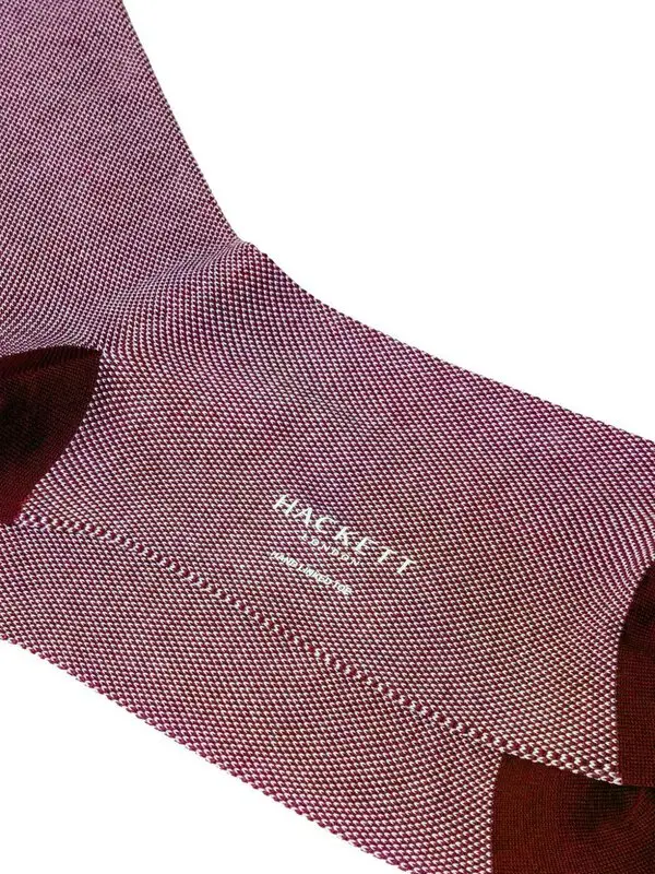 HACKETT LONDON Bird's-eye Socks