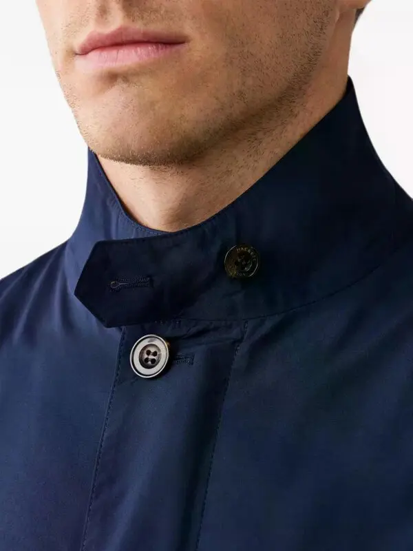 HACKETT LONDON Stand-up Collar Blazer