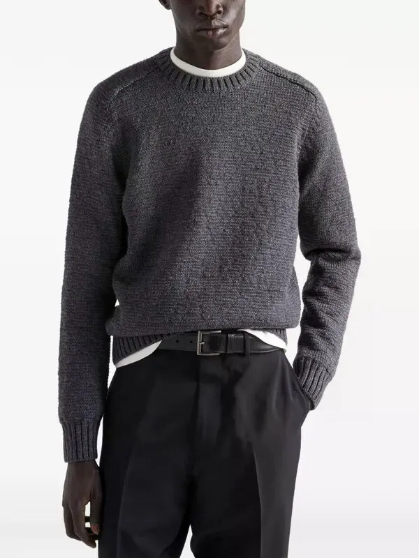 Prada Wool Crew-neck Sweater