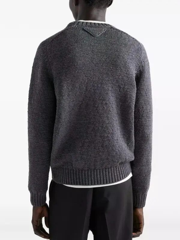 Prada Wool Crew-neck Sweater