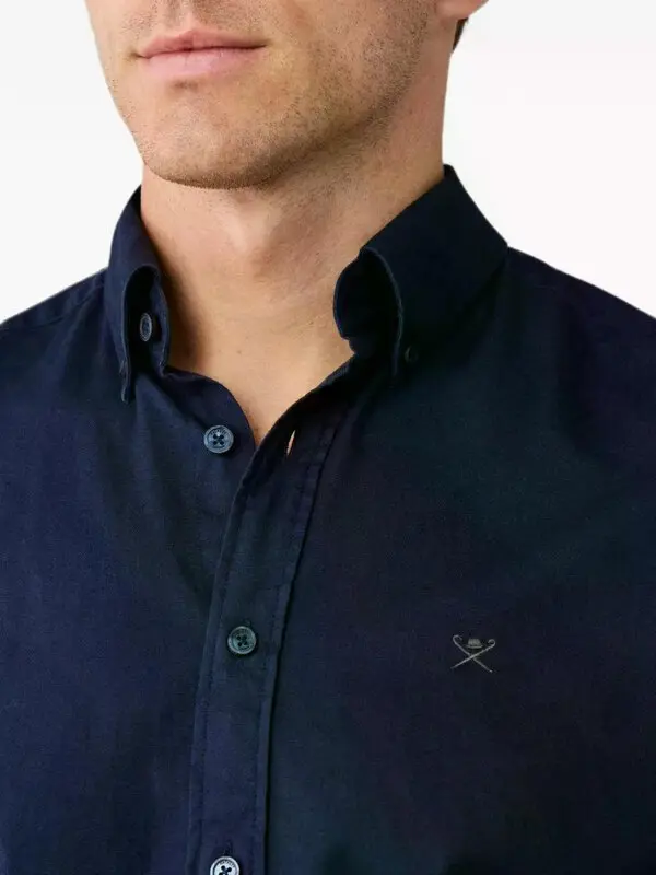 HACKETT LONDON Brompton Garment-dyed Oxford Shirt