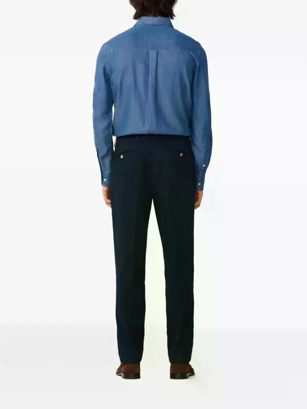 HACKETT LONDON Sloane Pleat-detail Trousers
