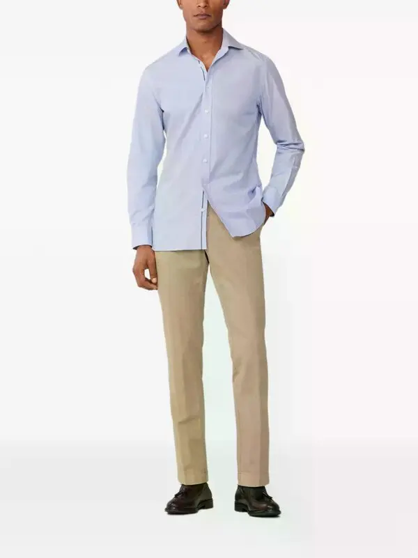 HACKETT LONDON Kensington Belt-loop Trousers
