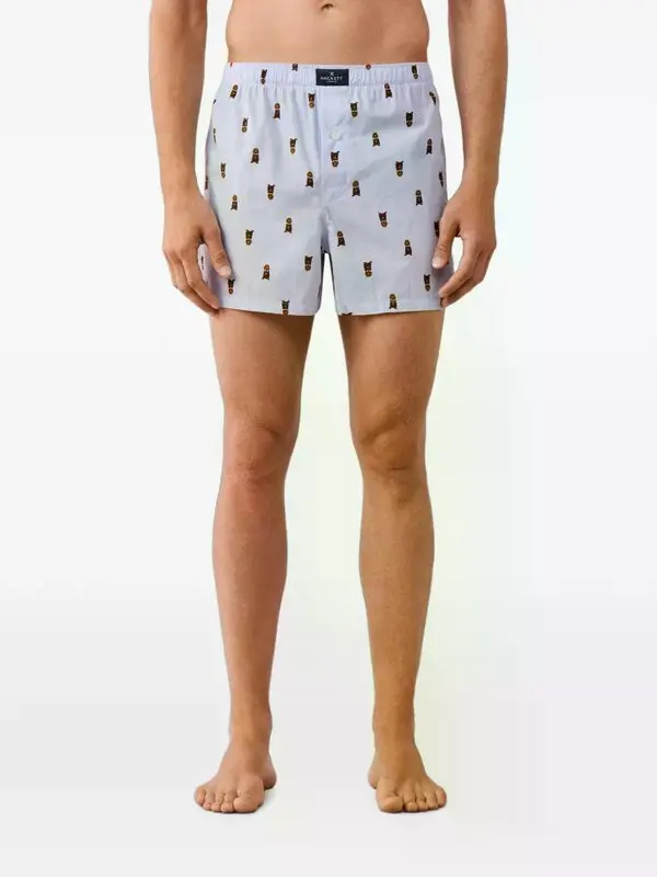 HACKETT LONDON Harry Boxer Cotton Boxer Shorts