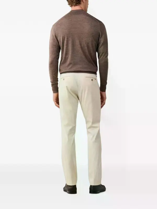 HACKETT LONDON Quarter-zip Wool Sweater