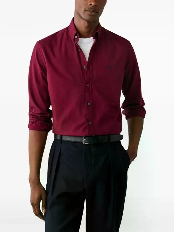 HACKETT LONDON Garment-dyed Oxford Shirt