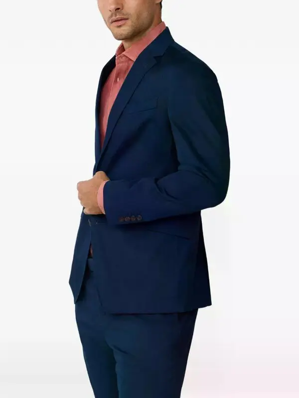 HACKETT LONDON Single-breasted Notch-lapel Blazer