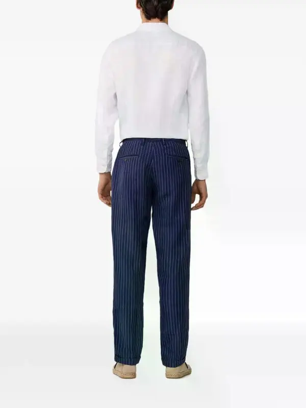 HACKETT LONDON Regent Pinstripe Linen Chinos