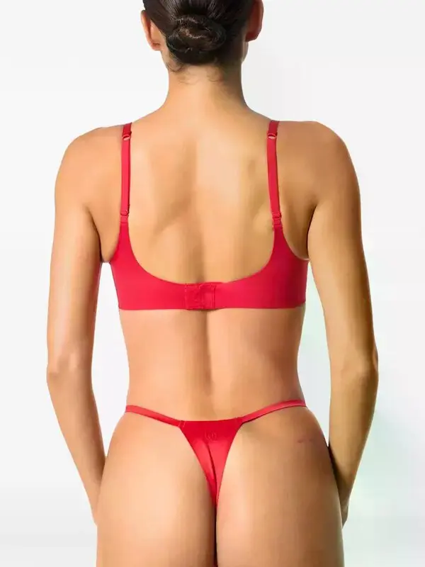 GOD SAVE QUEENS Moulded-cup Underwired Bra