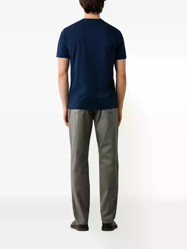 HACKETT LONDON Chest-pocket Piqué T-shirt