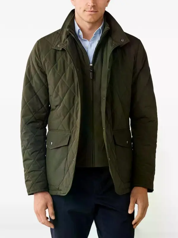 HACKETT LONDON Diamond-quilted Jacket