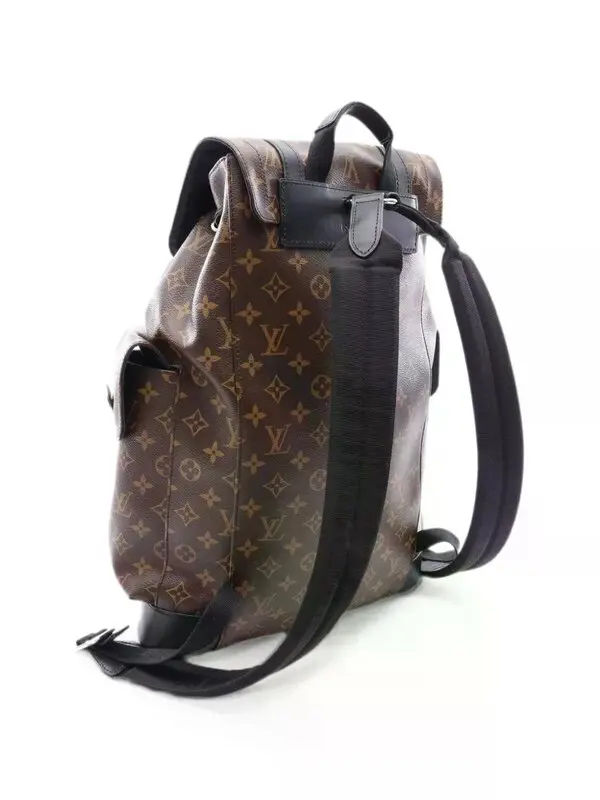 LOUIS VUITTON Christopher Mm Monogram Macassar Backpack