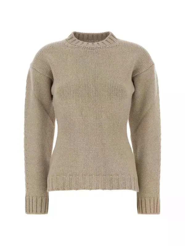 JIL SANDER Ribbed-knit Crew-neck Sweater