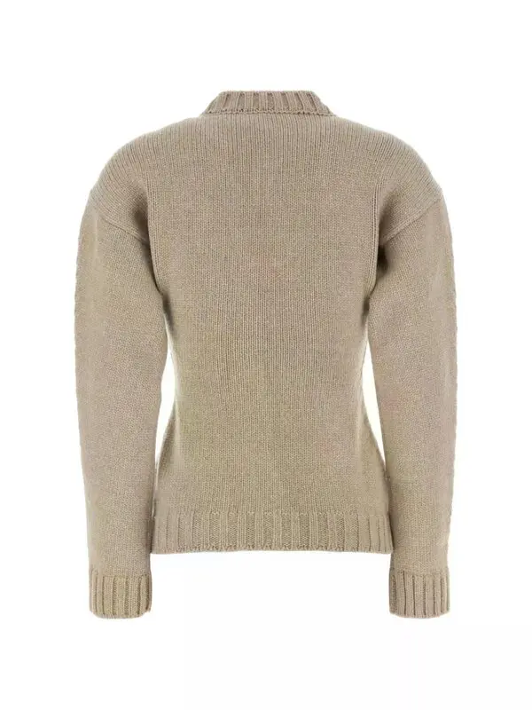 JIL SANDER Ribbed-knit Crew-neck Sweater