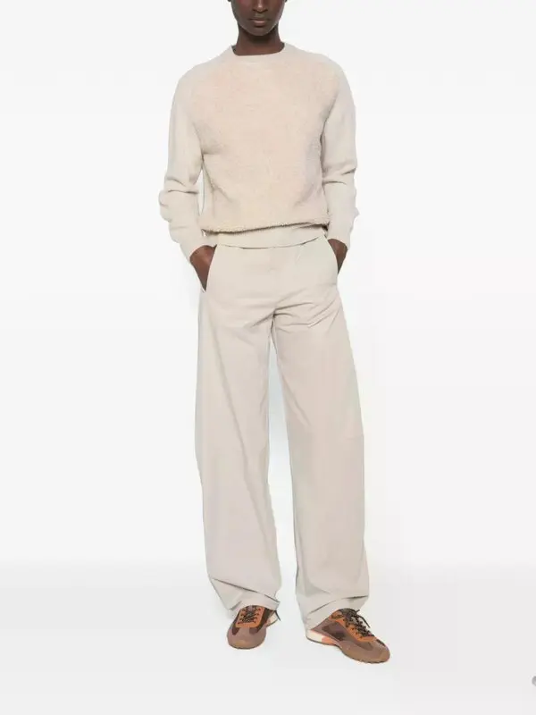 Herno Wool Bouclé-panel Sweater