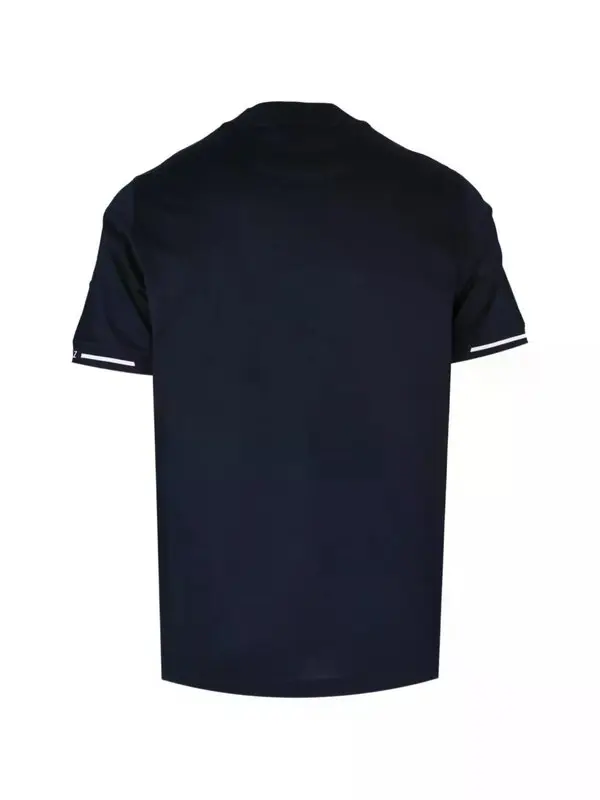 Pal Zileri Stripe-detail Crew-neck T-shirt