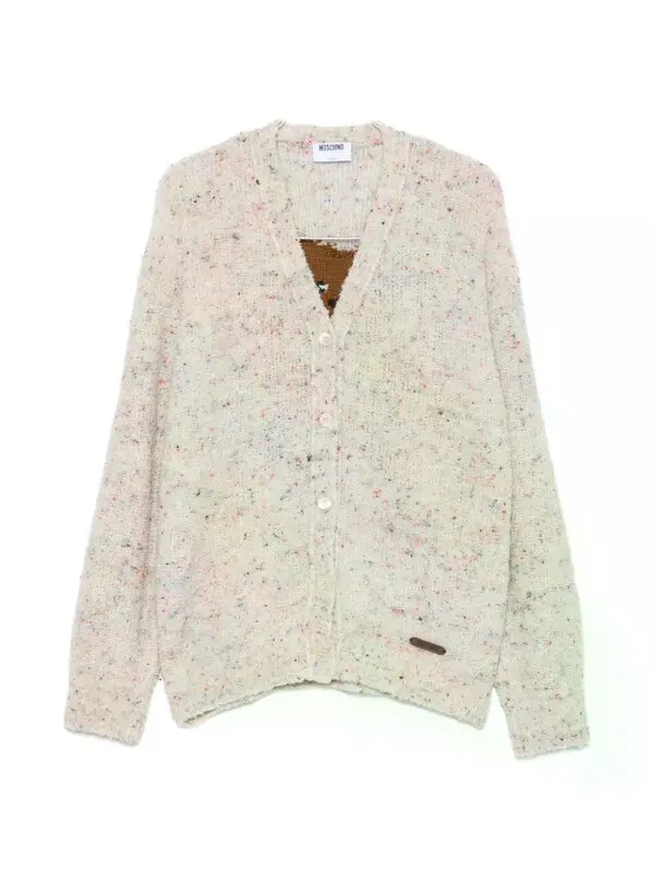 Moschino Teddy Bear Buttoned Cardigan