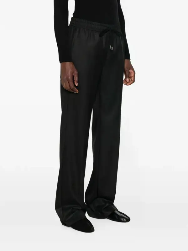 ERMANNO FIRENZE Tailored Drawstring Waist Trousers