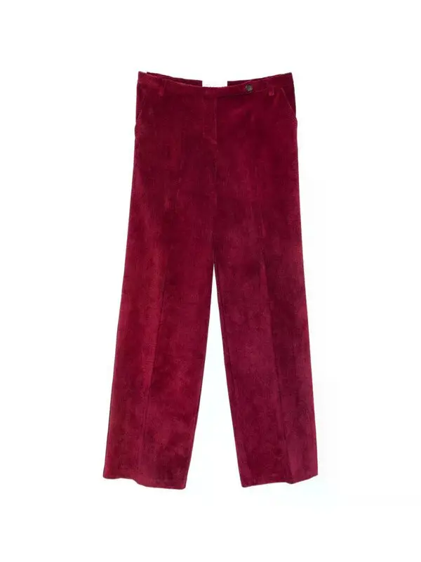 ERMANNO FIRENZE Corduroy-effect Palazzo Pants
